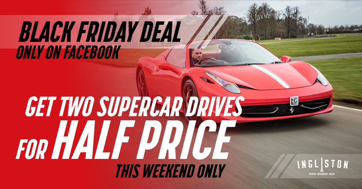 Drive Two supercars at Ingliston Circuit - Ingliston